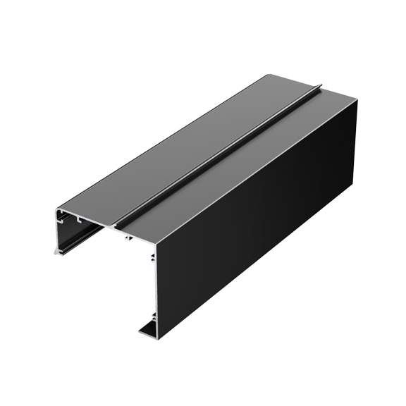 Aluminum Cassette 100 Flat – Black – Deco Factory