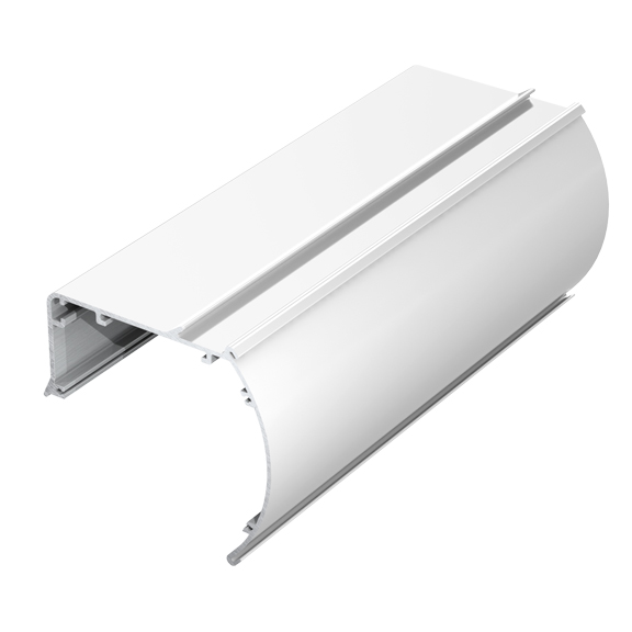 Aluminum Cassette 120 Round – White – Deco Factory