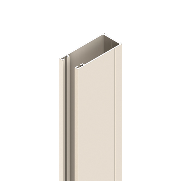 Miami Blackout Aluminum Side Channel – Ivory – Decofactory