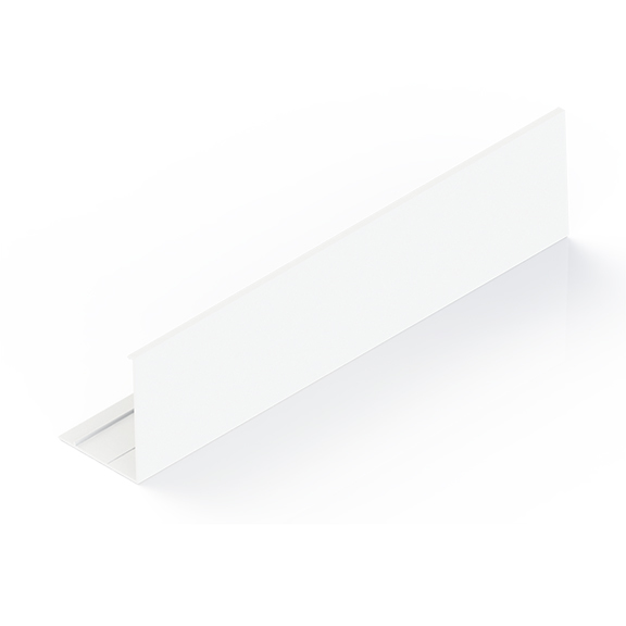 3″ (76.2mm) Flat Fascia – White – Decofactory
