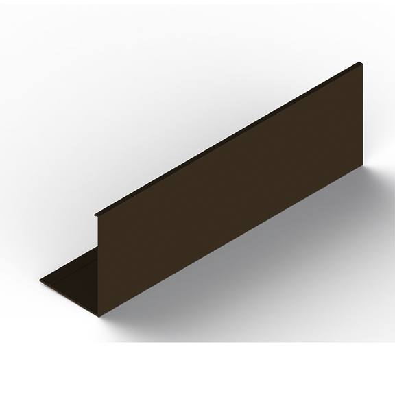 4″ (101.6mm) Flat Fascia – Bronze – Decofactory